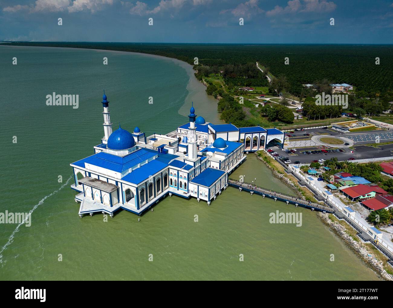 Ubaidah Mosque located at Bagan Datuk, Perak state of Malaysia Stock ...