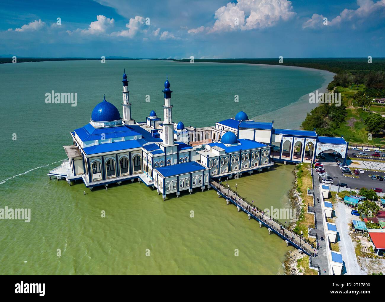 Ubaidah Mosque located at Bagan Datuk, Perak state of Malaysia Stock ...