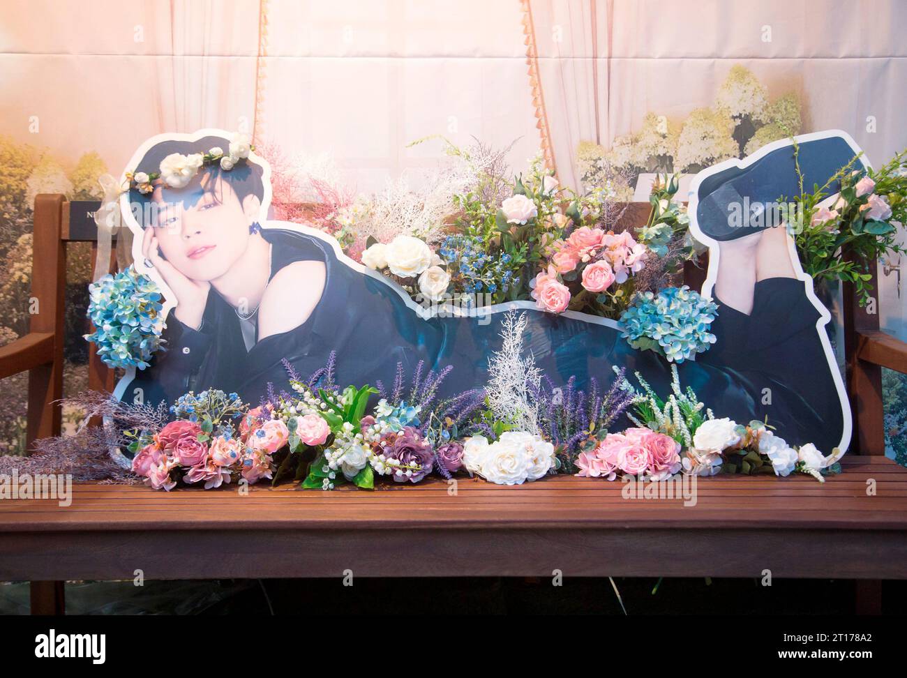 BTS Jimin's birthday, Oct 7, 2023 : A cafe decorated to celebrate BTS ...
