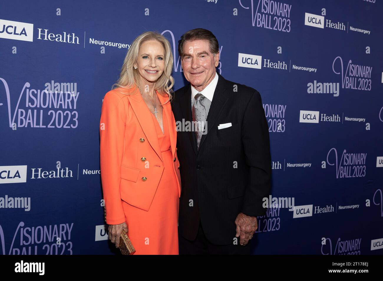 Beverly Hills, USA. 11th Oct, 2023. Candace and Steve Garvey attend the ...