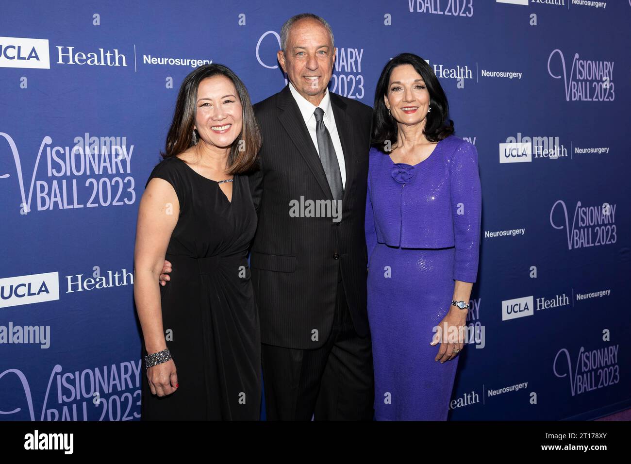 Beverly Hills, USA. 11th Oct, 2023. Dr. Linda Liau, Dr. John Mazziotta ...