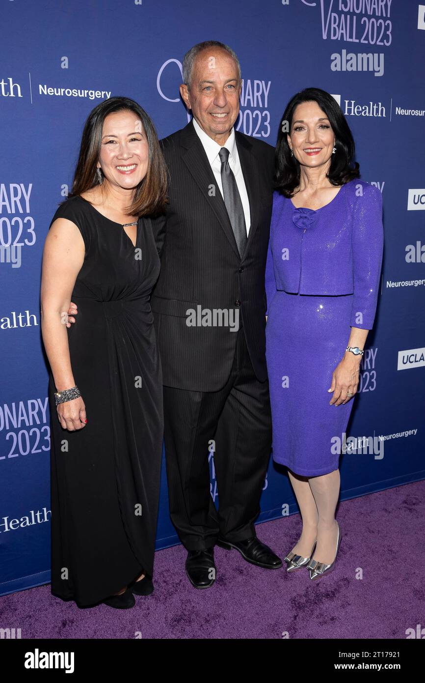 Beverly Hills, USA. 11th Oct, 2023. Dr. Linda Liau, Dr. John Mazziotta ...