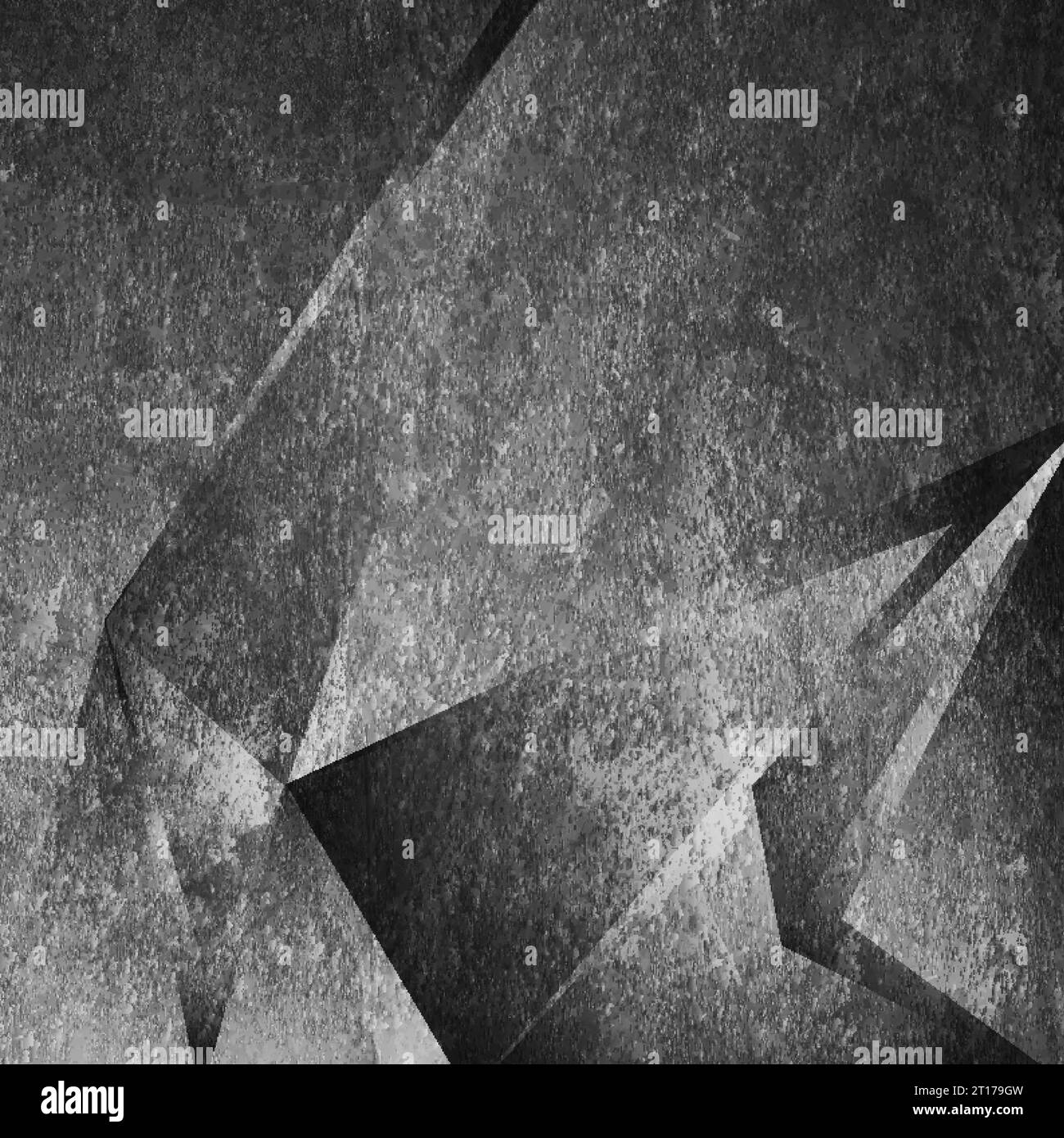 Grey minimal low poly Black and White Stock Photos & Images - Alamy