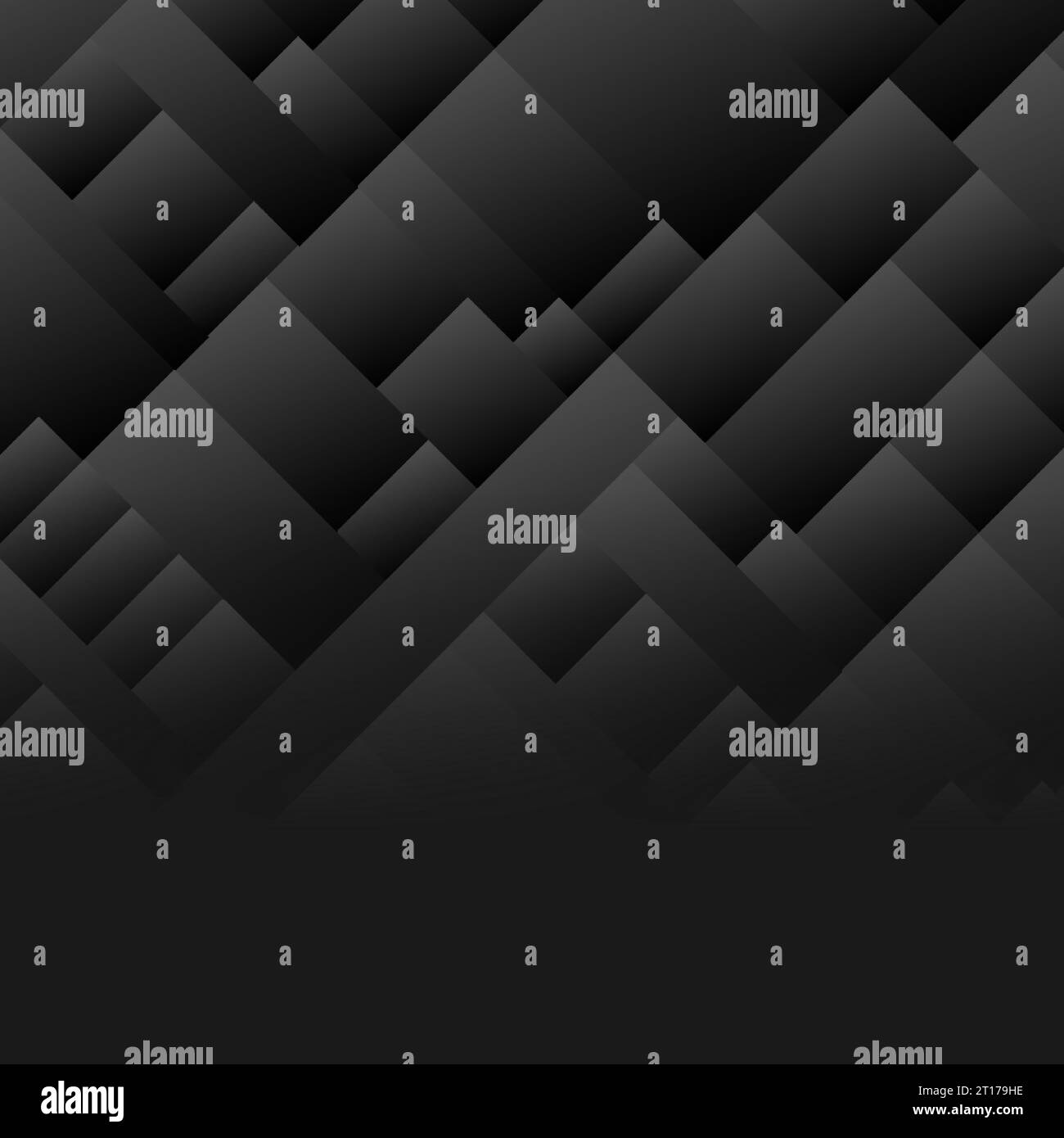 Abstract black tiles geometric mosaic background. Vector tech corporate ...