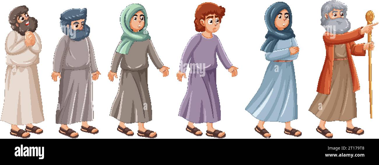 Bible People Clipart