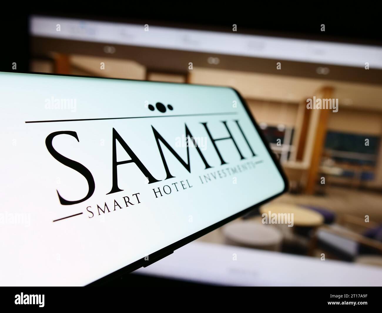 Samhi hotels logo hi-res stock photography and images - Alamy