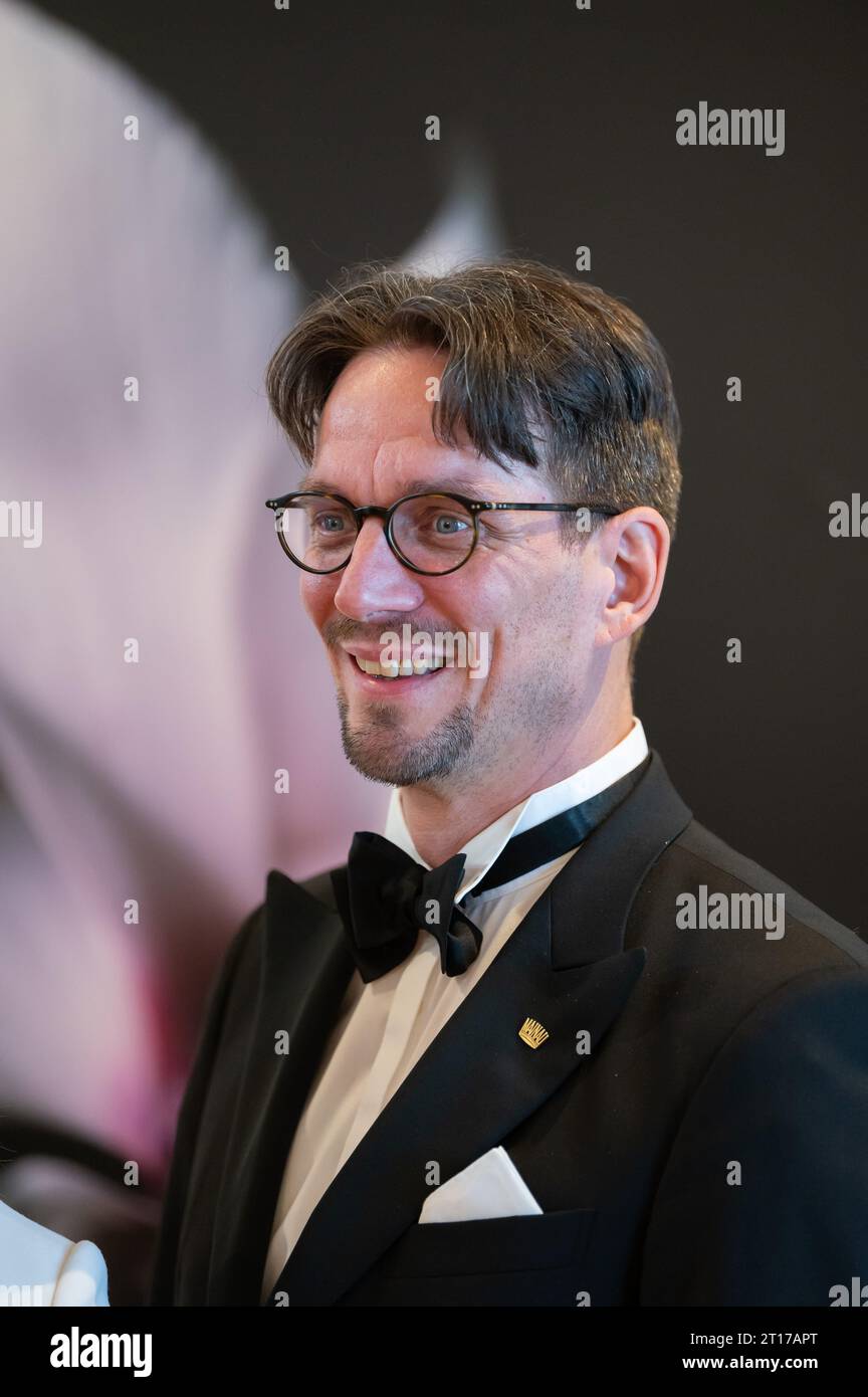 Insel Mainau, Germany. 11th Oct, 2023. Björn Count Bernadotte stands ...