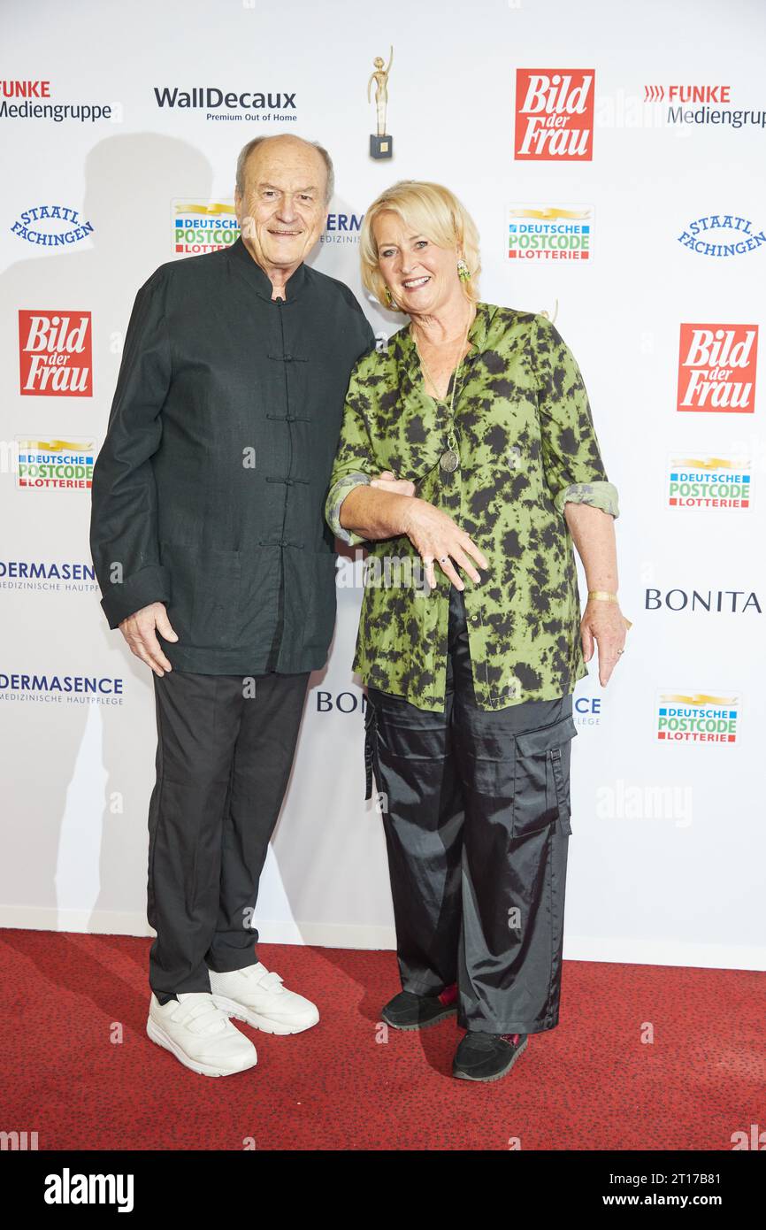 Hamburg, Germany. 11th Oct, 2023. Actor Dietrich Mattausch and his wife ...
