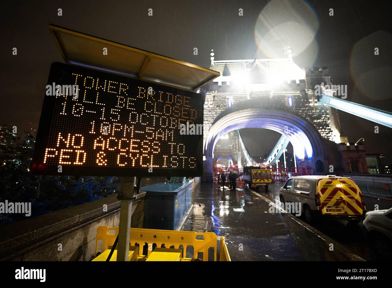 Tower Bridge in central London. For the first time in decades ...