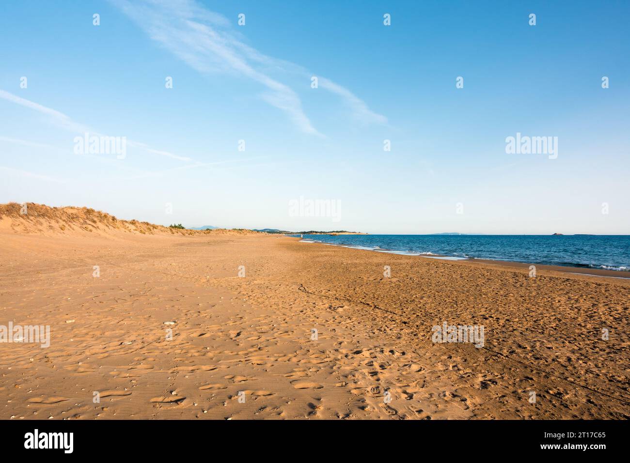The beautiful Halikounas beach in Corfu island, Greece Stock Photo - Alamy