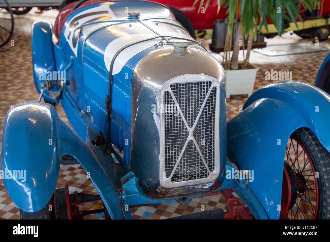 Talmont , France - 09 28 2023 : Salmson val 3 gs front two seater ...