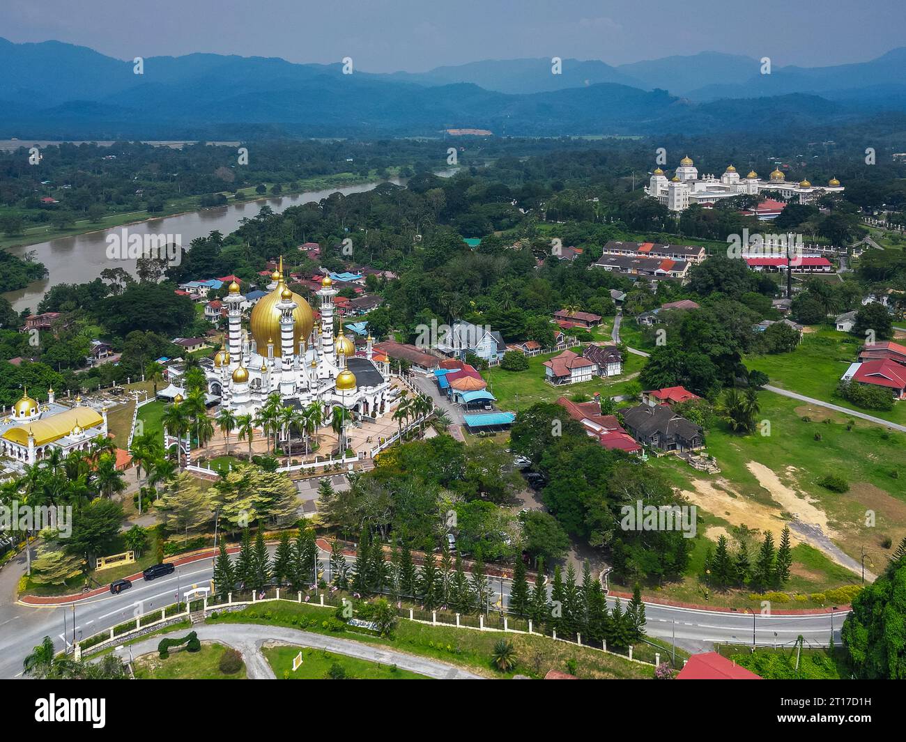 Arieal view of Kuala Kangsar Perak Stock Photo - Alamy