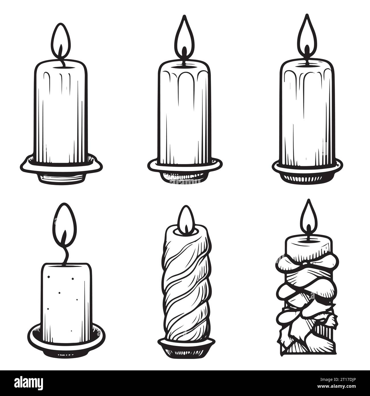 Birthday Candle Sketch