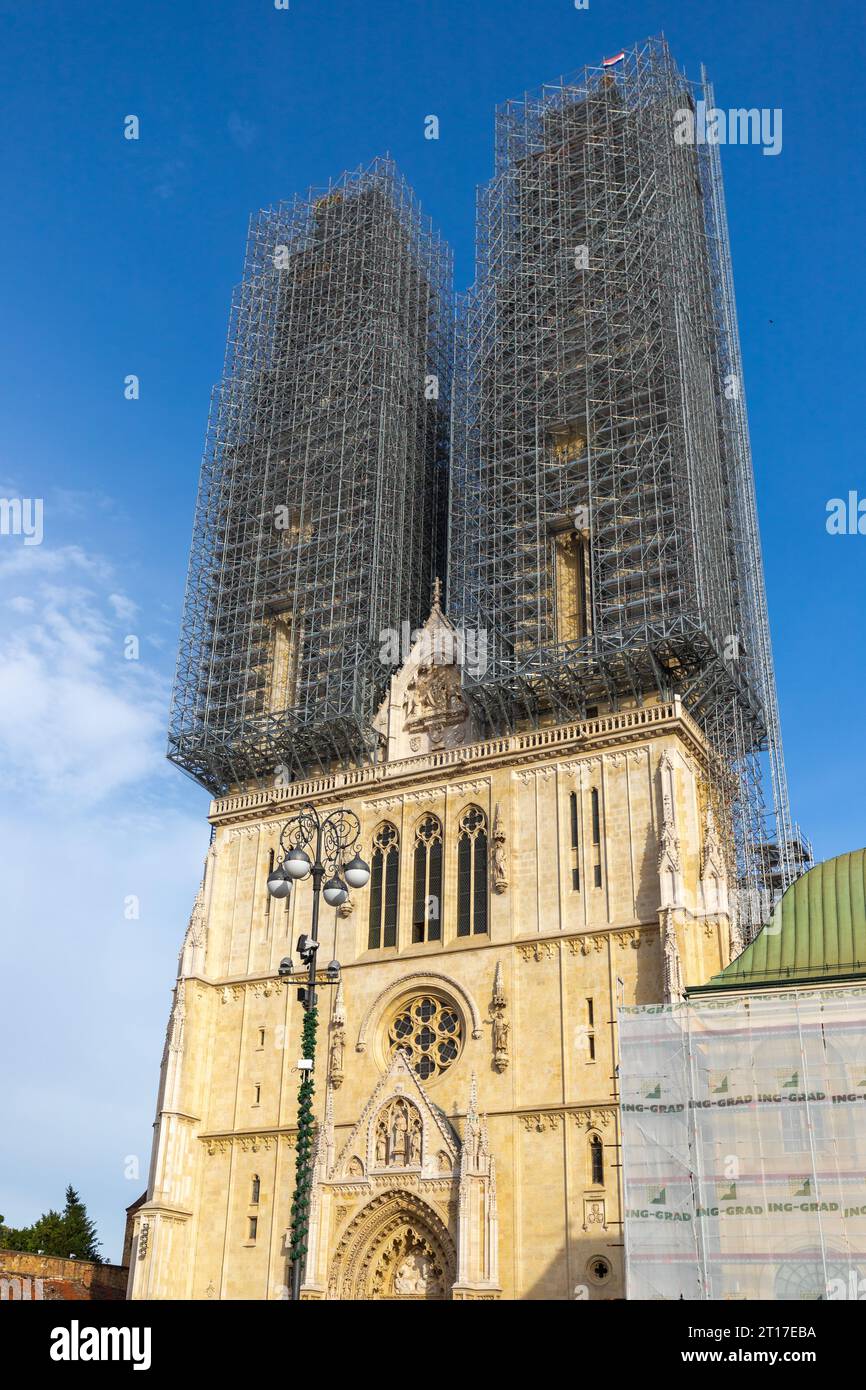 Zagreb Cathedral of the Assumption of the Blessed Virgin Mary is a ...