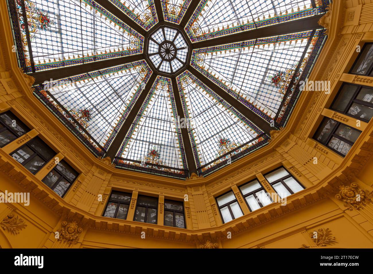 Oktogon is an urban passageway in central Zagreb, connecting Petar ...