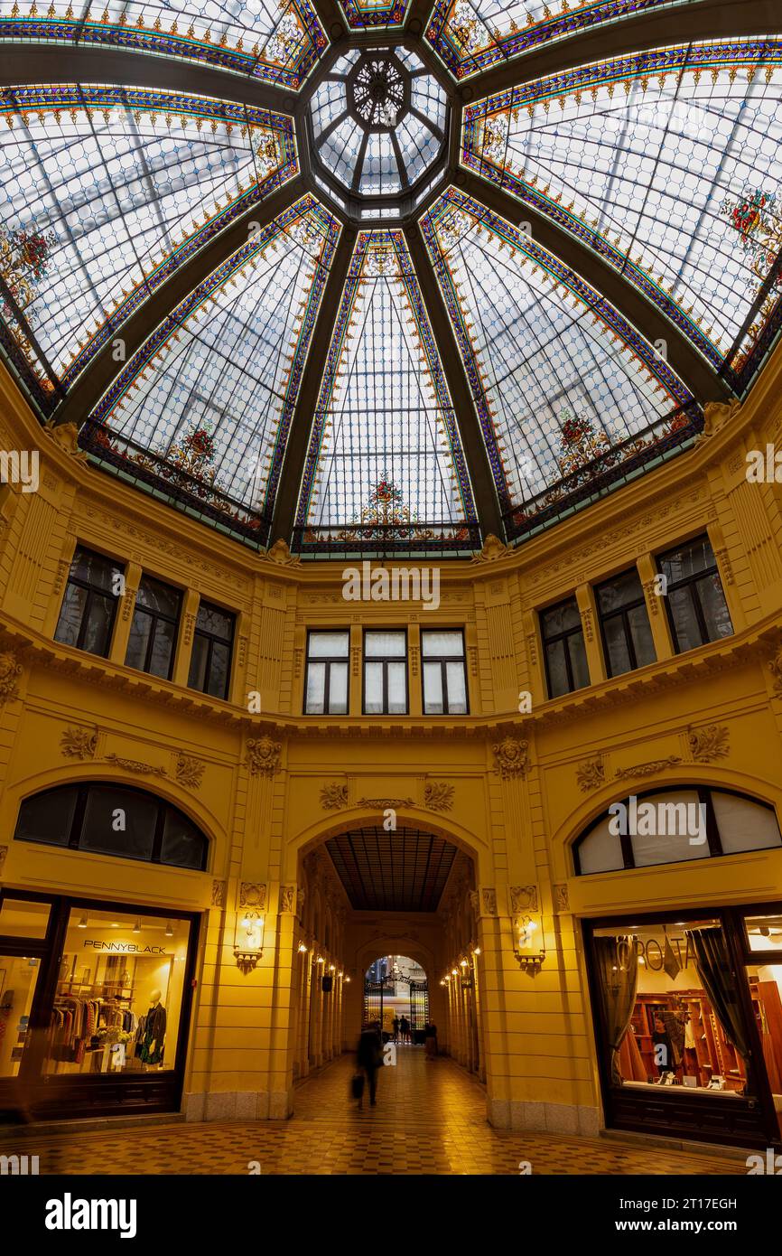 Oktogon is an urban passageway in central Zagreb, connecting Petar ...