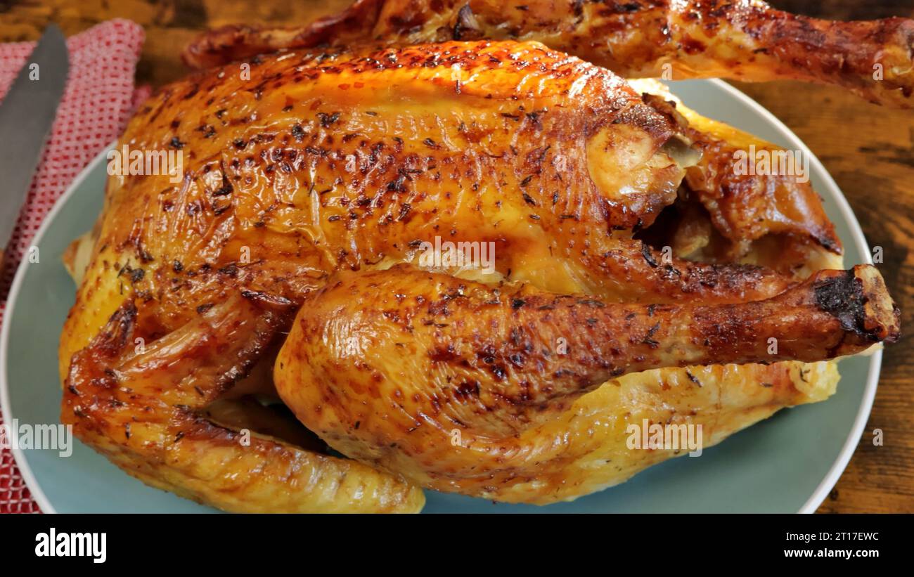 Capon the table hi-res stock photography and images - Alamy