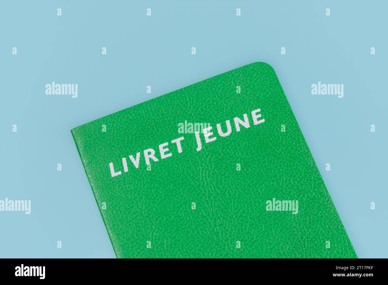 French savings booklet where it is written on it in French “young ...