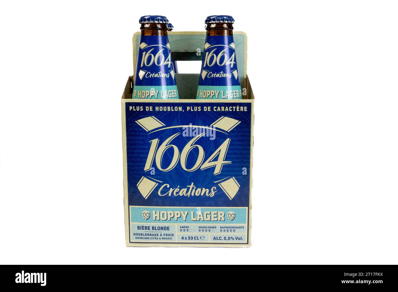 Beer carton Cut Out Stock Images & Pictures - Alamy
