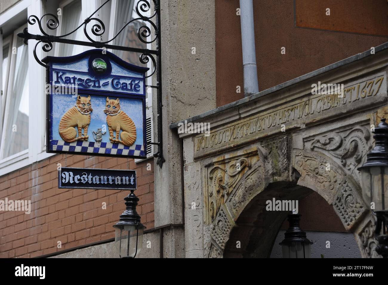 Significant icon for a restaurant Stock Photo - Alamy