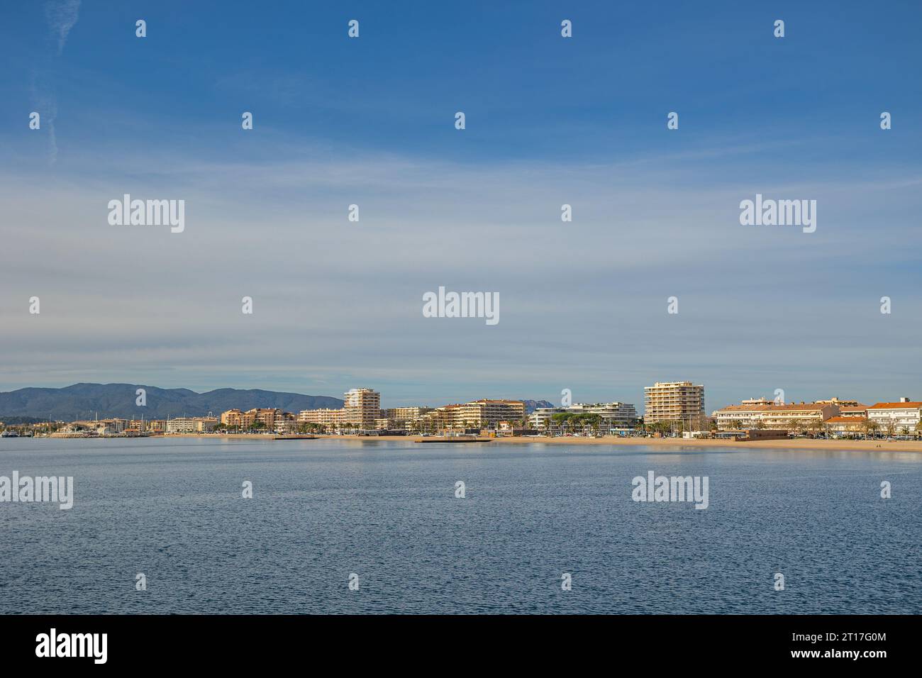 view of Saint Raphael beach in the Var Stock Photo - Alamy