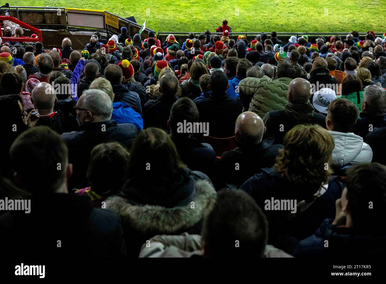 Wrexham racecourse ground supporters hi-res stock photography and ...