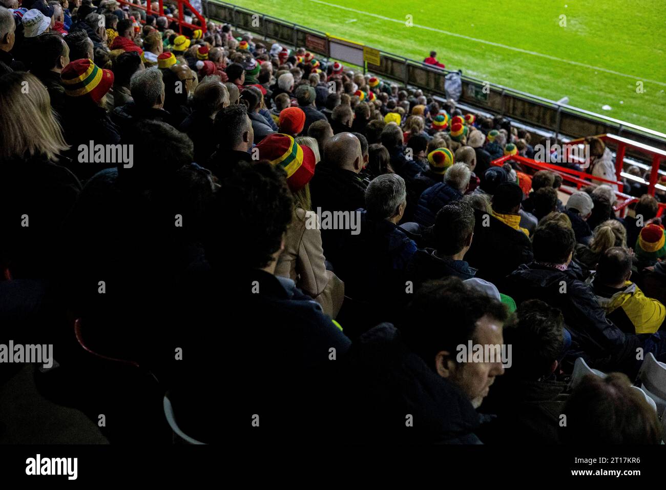 Wrexham racecourse ground supporters hi-res stock photography and ...