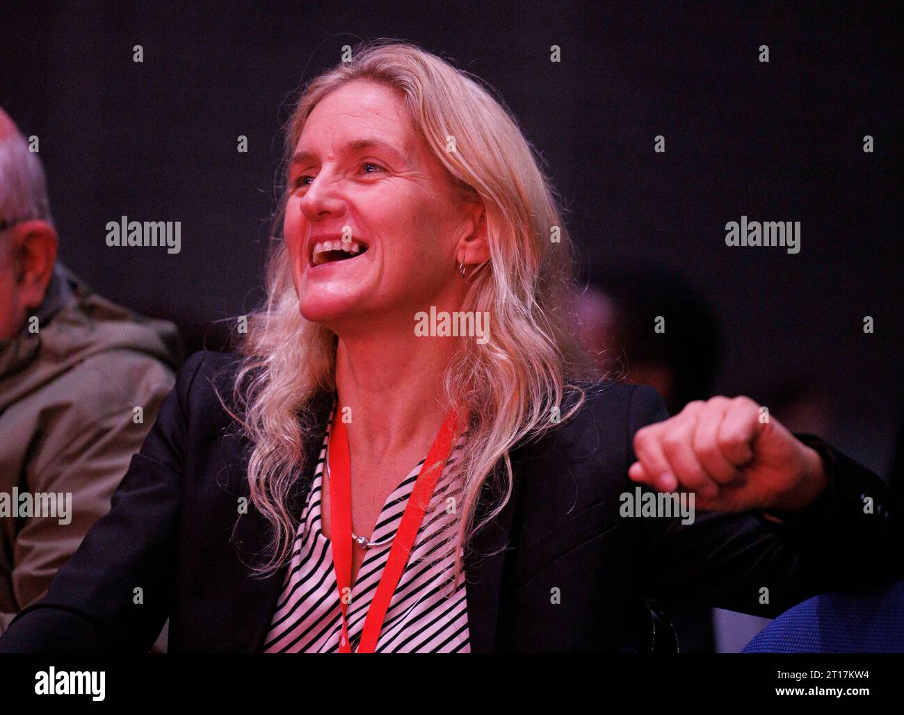 Kim Leadbeater, MP for Batley and Spen, at the Labour Party Conference ...