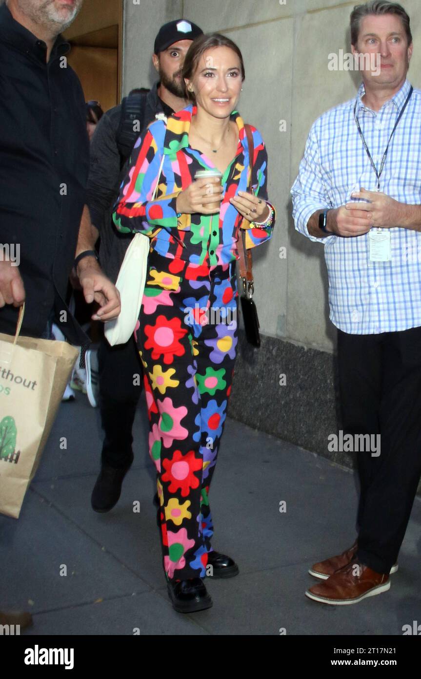 NEW YORK, NY- OCTOBER 11: Lauren Daigle seen at NBC s Today Show New ...