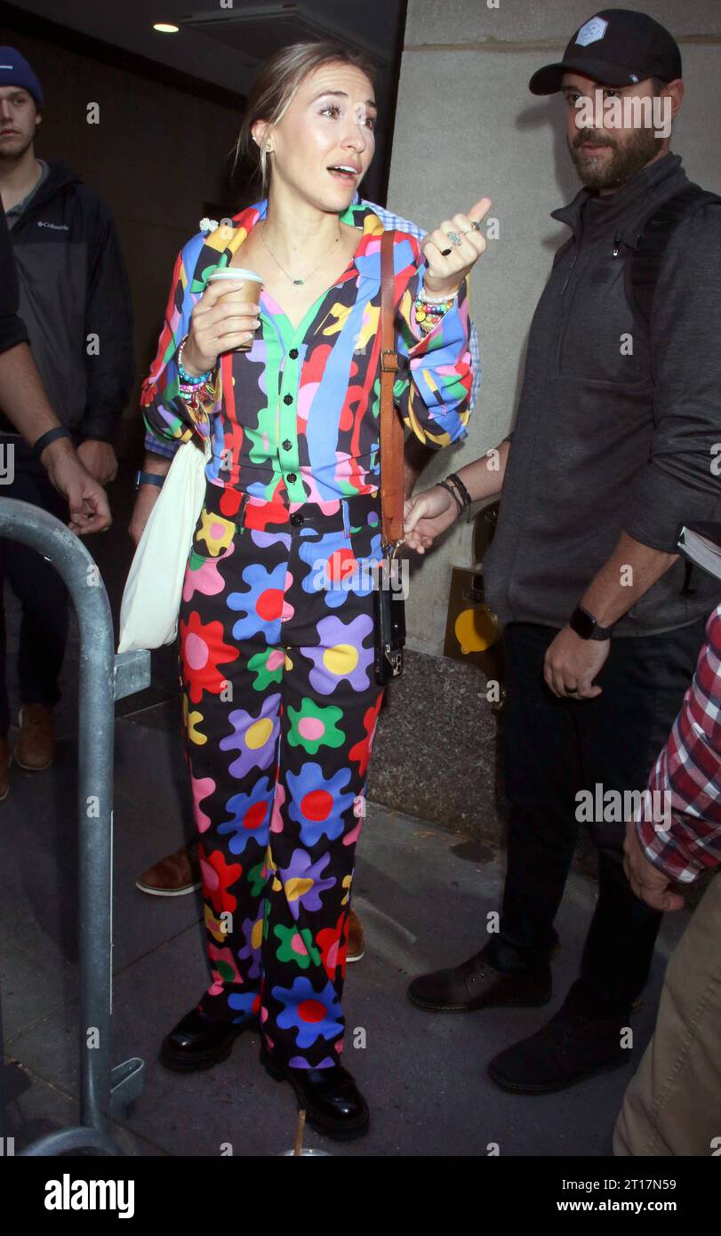 NEW YORK, NY- OCTOBER 11: Lauren Daigle seen at NBC s Today Show New ...