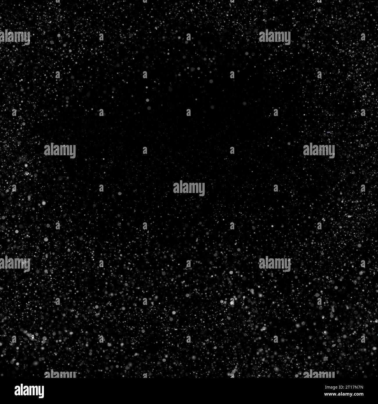 Winter, snow falling on black background Stock Photo - Alamy