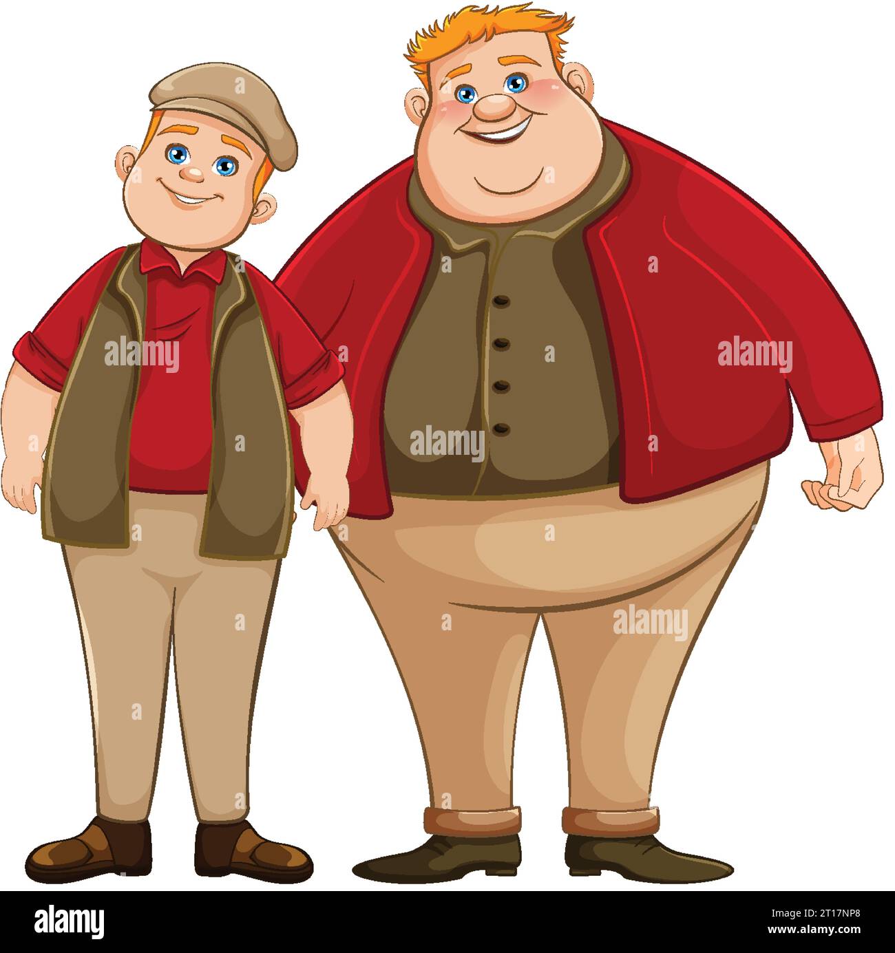 Two Brothers Cartoon