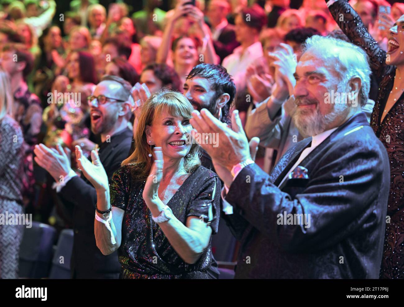 Berlin, Germany. 11th Oct, 2023. Ireen Sheer and husband Klaus-Jürgen ...