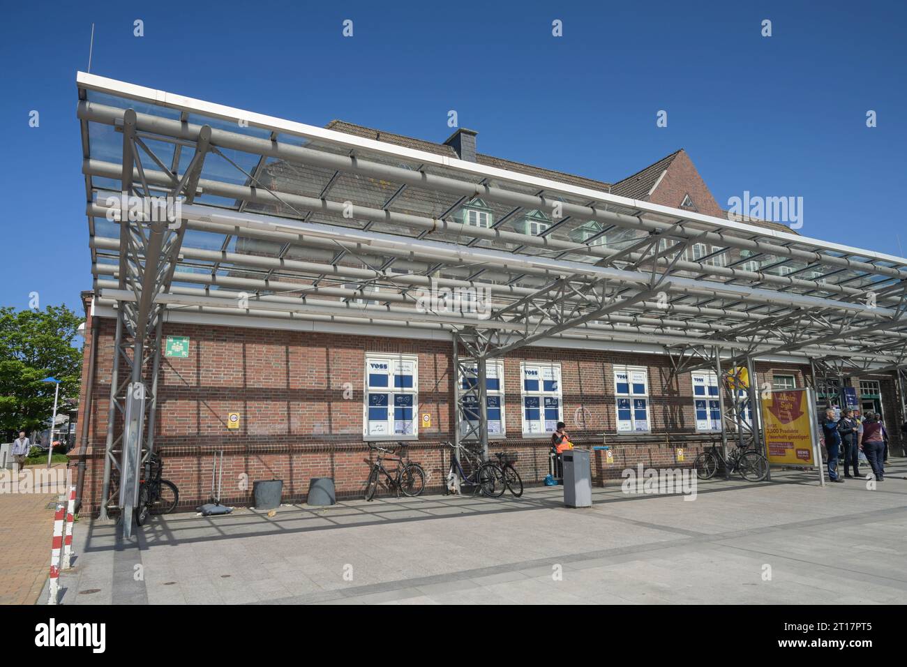 Bahnhof, Westerland, Sylt, Schleswig-Holstein, Deutschland Stock Photo ...