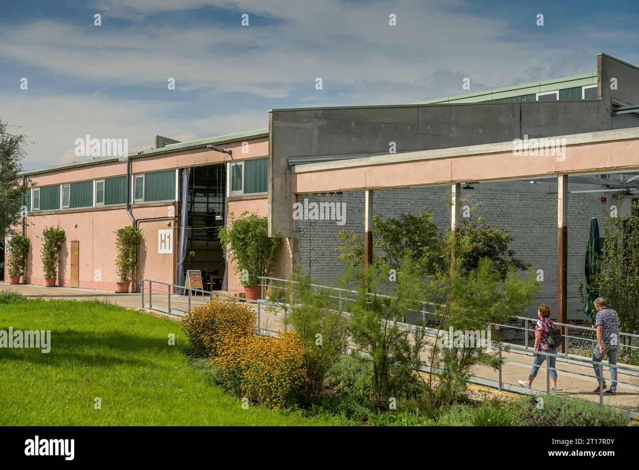 Alte Hallen, Spinelli-Park, Bundesgartenschau 2023, Mannheim, Baden ...