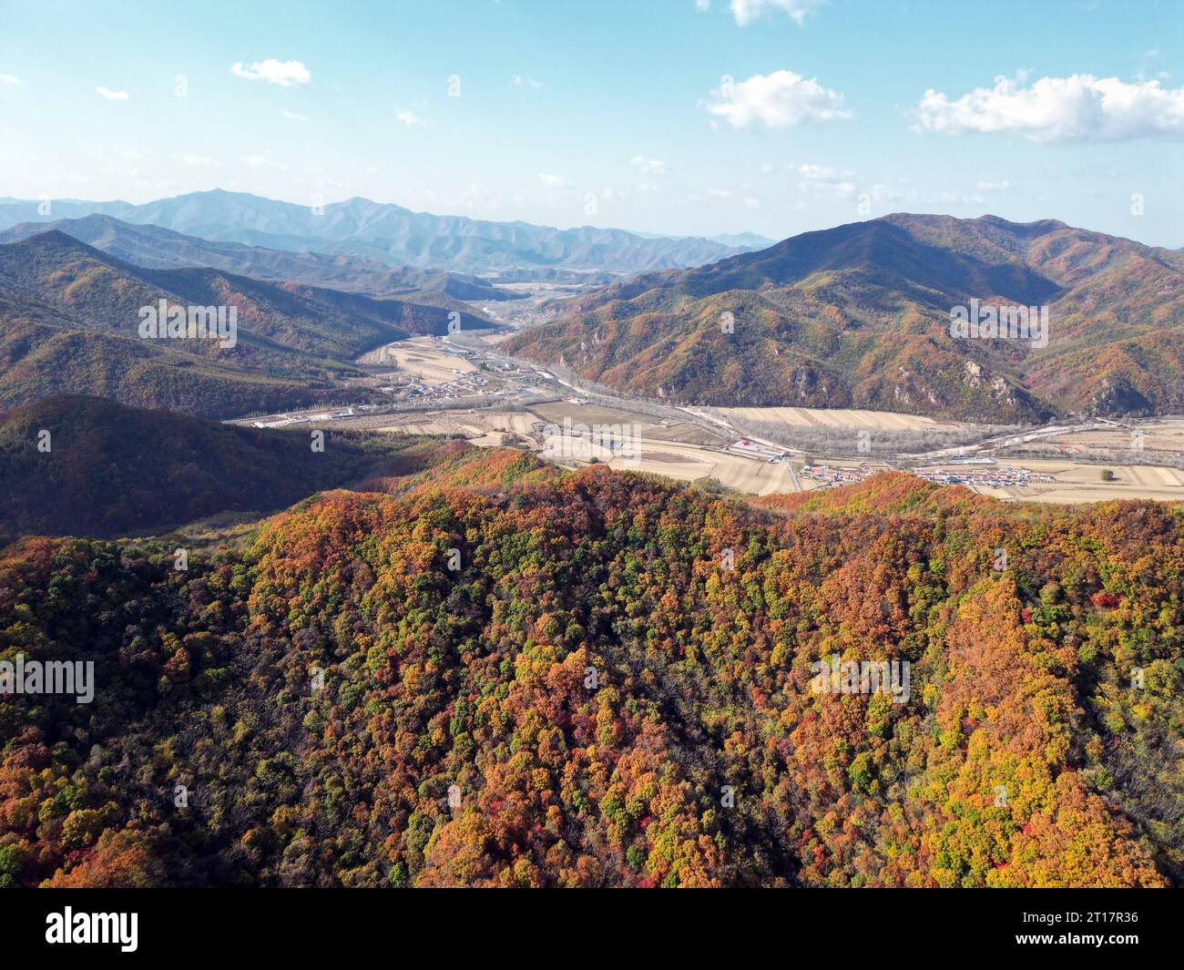 Benxi City, northeast China's Liaoning Province, 10 October, 2023 ...