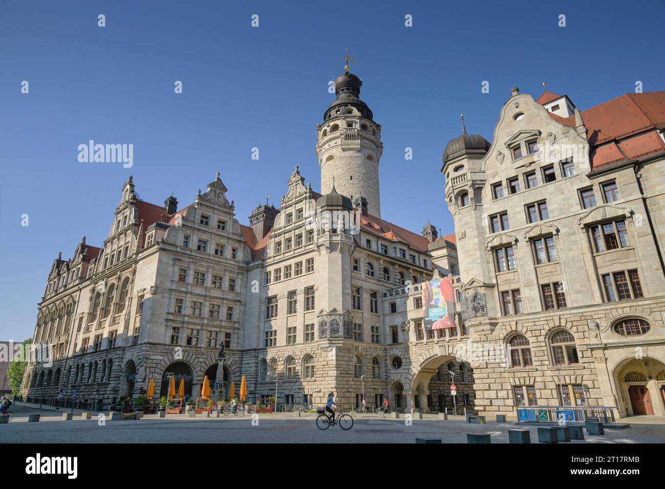 Neues Rathaus, Burgplatz, Leipzig, Sachsen, Deutschland Stock Photo - Alamy