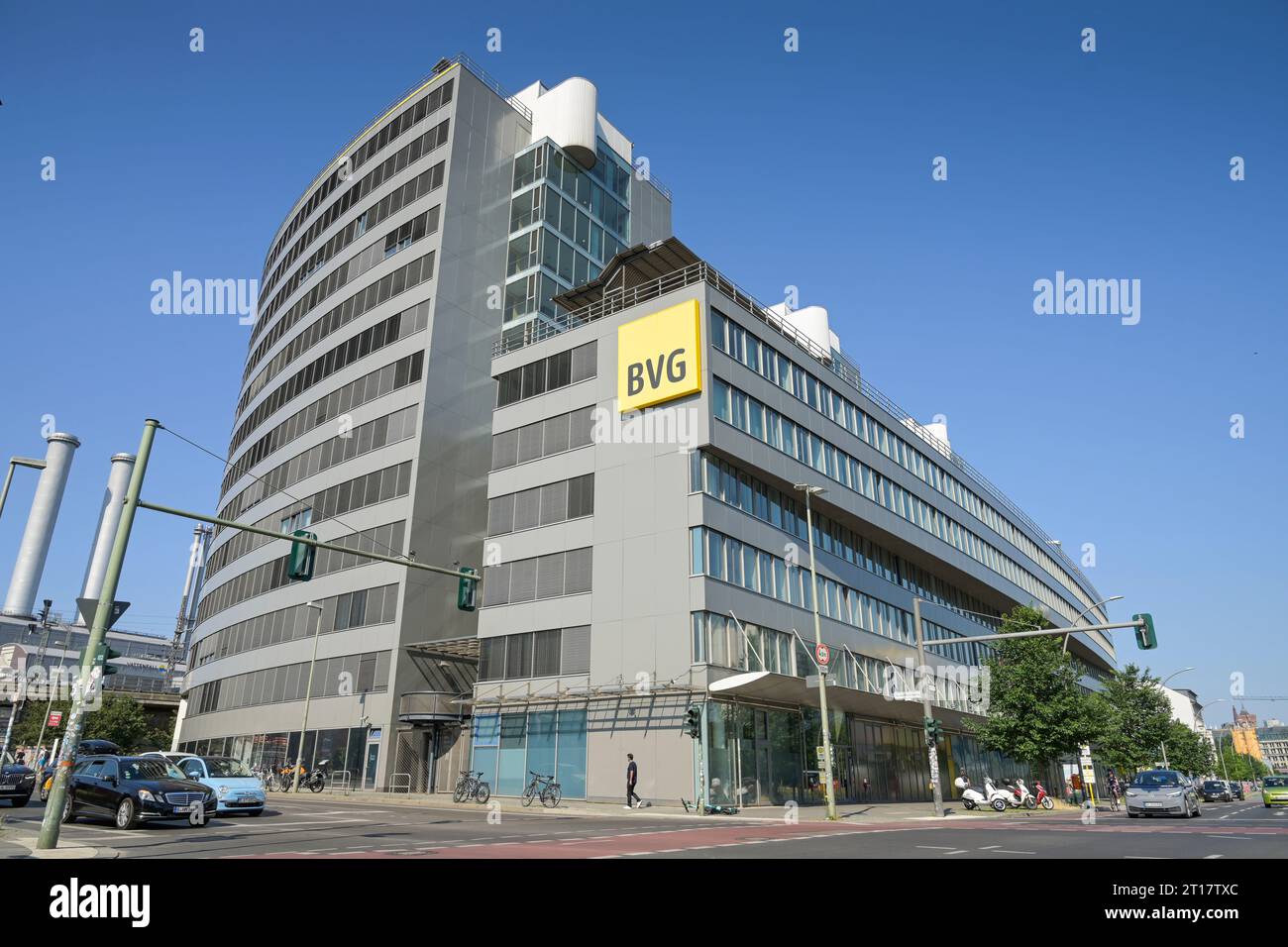 BVG Hauptsitz, Holzmarktstraße, Mitte, Berlin, Deutschland *** Local ...