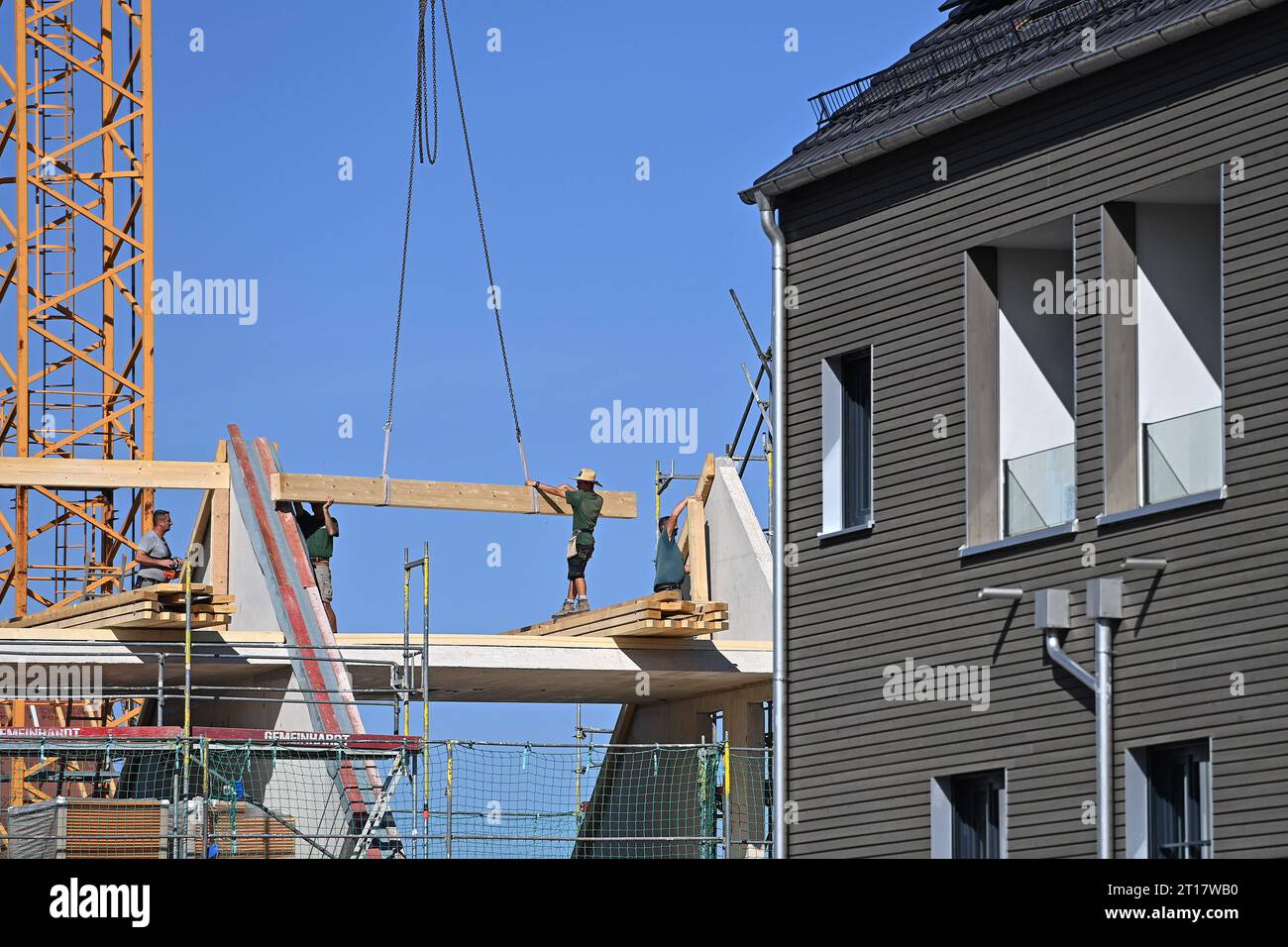 Zimmermann handwerker hi-res stock photography and images - Alamy