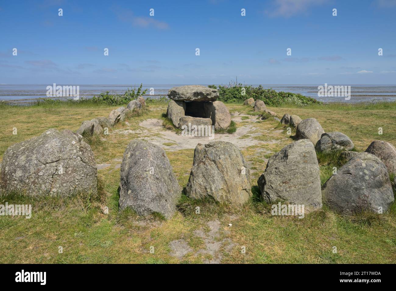 Megalithanlage Steingrab Harhoog, Keitum, Sylt, Schleswig-Holstein ...