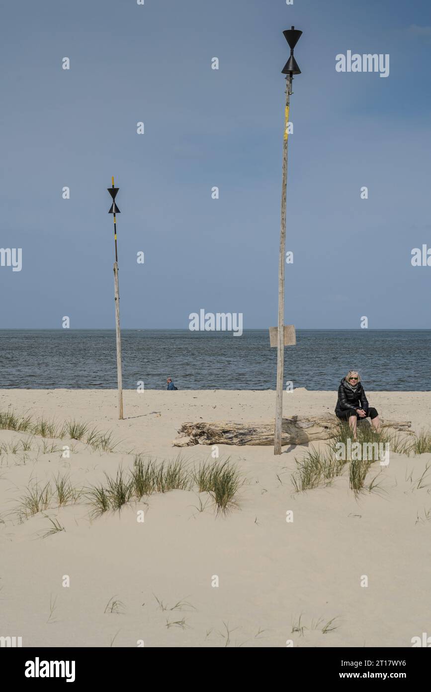Nördlichster Punkt Deutschlands, Strand, Naturschutzgebiet Lister ...
