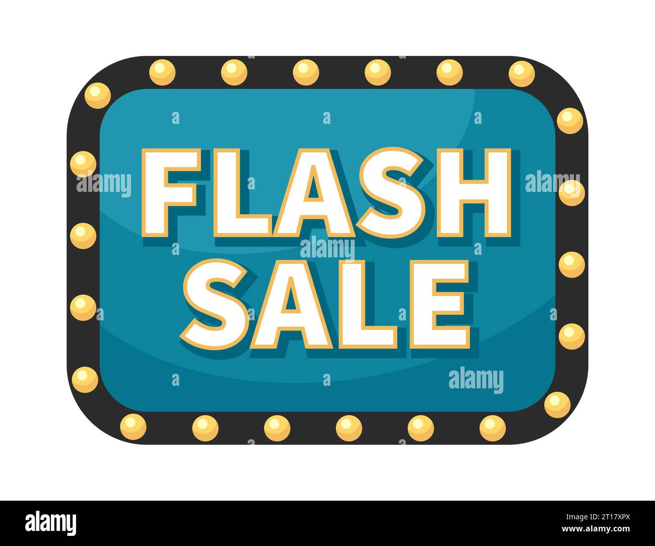 Flash sale advertising web banner design Stock Vector Image & Art - Alamy