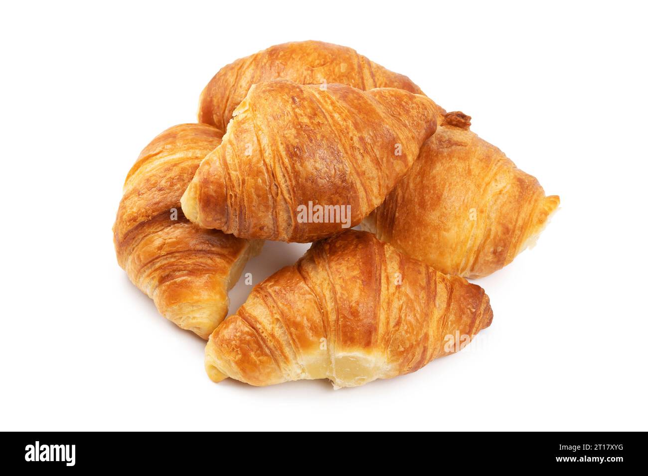 French croissants breakfast lunch Cut Out Stock Images & Pictures - Alamy