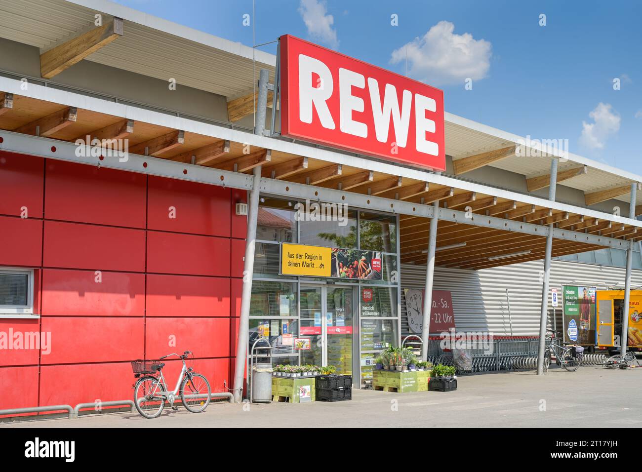 Rewe Markt, Rauchstraße, Hakenfelde, Spandau, Berlin, Deutschland ...
