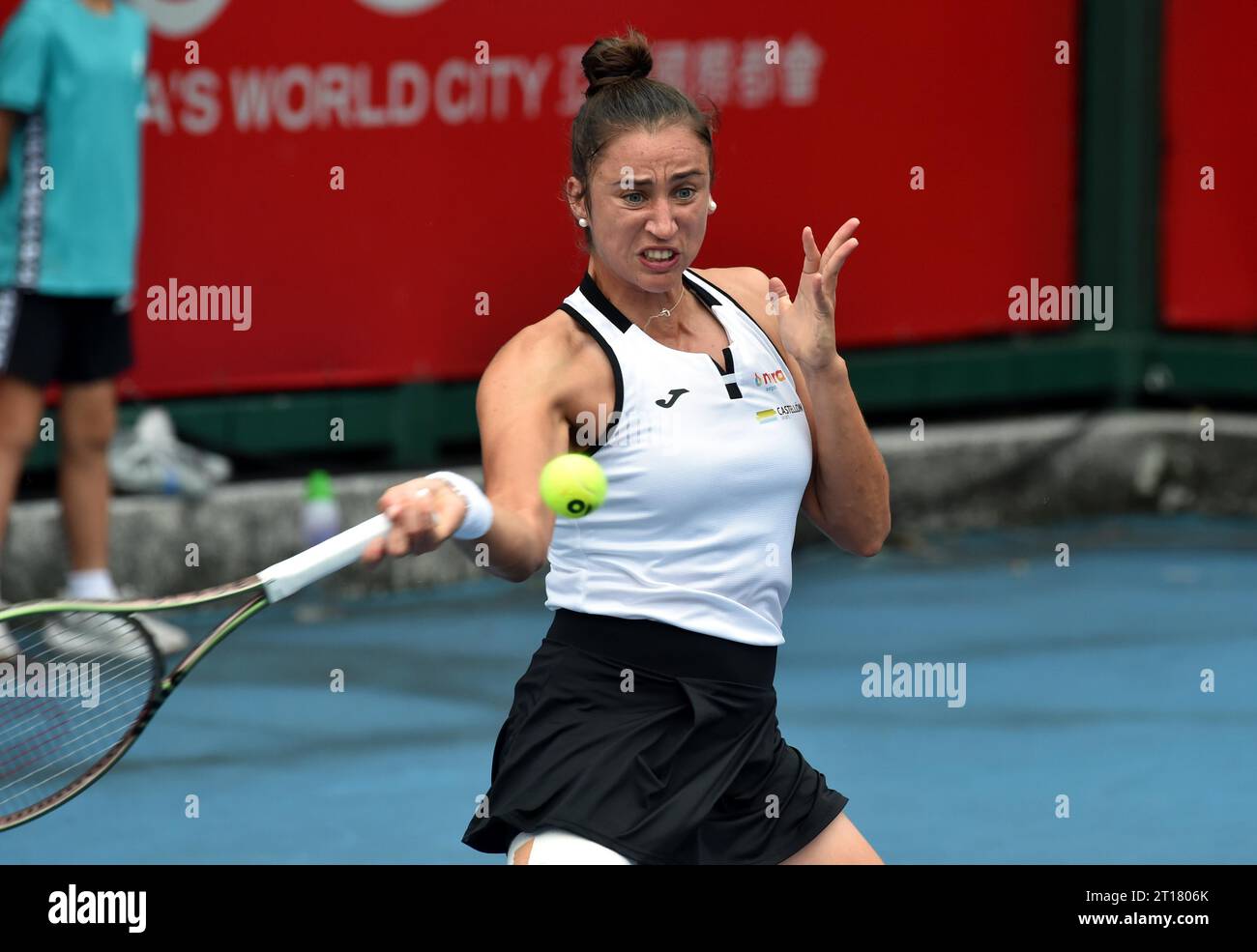 Hong Kong, China, 11 October, 2023. Spanish professional tennis player ...