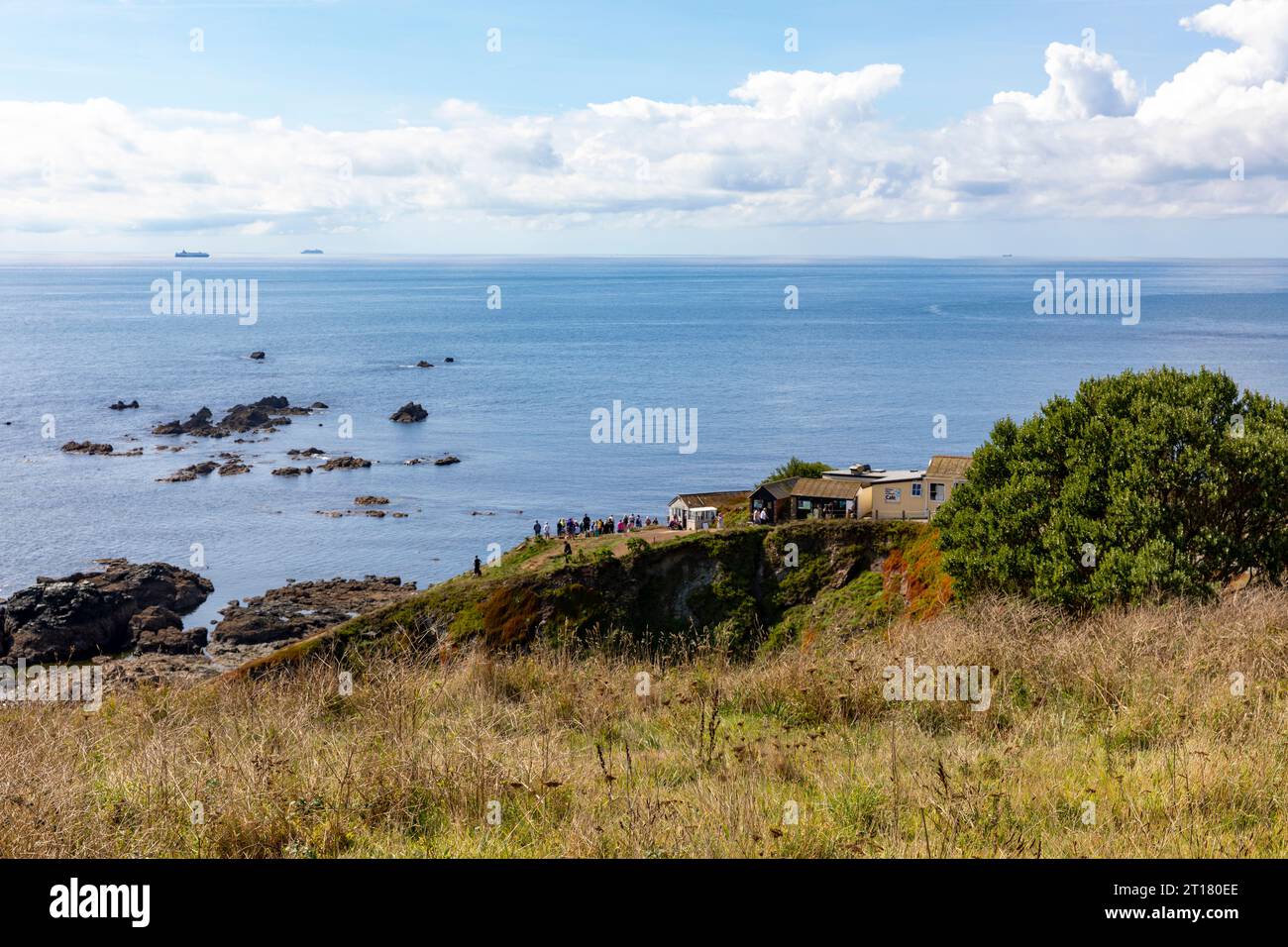 Lizard Point Cornwall most southerly mainland point of Great Britain ...