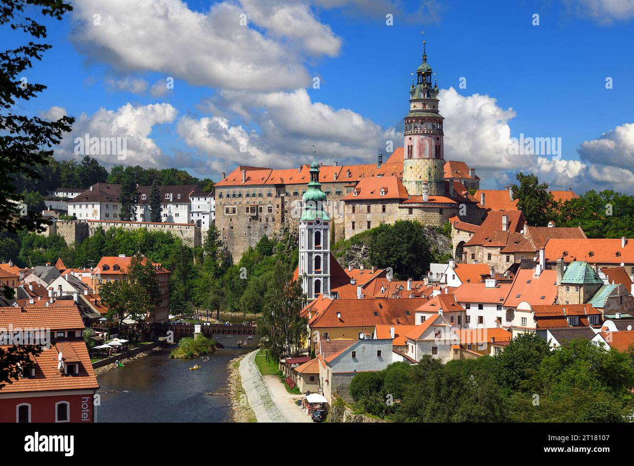 Český Krumlov, Krumau an der Moldau, Böhmen, Tschechien Stock Photo - Alamy
