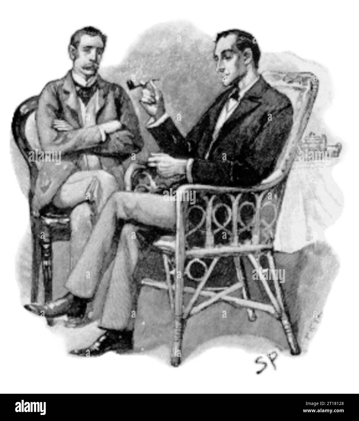 Sherlock holmes watson Cut Out Stock Images & Pictures - Alamy