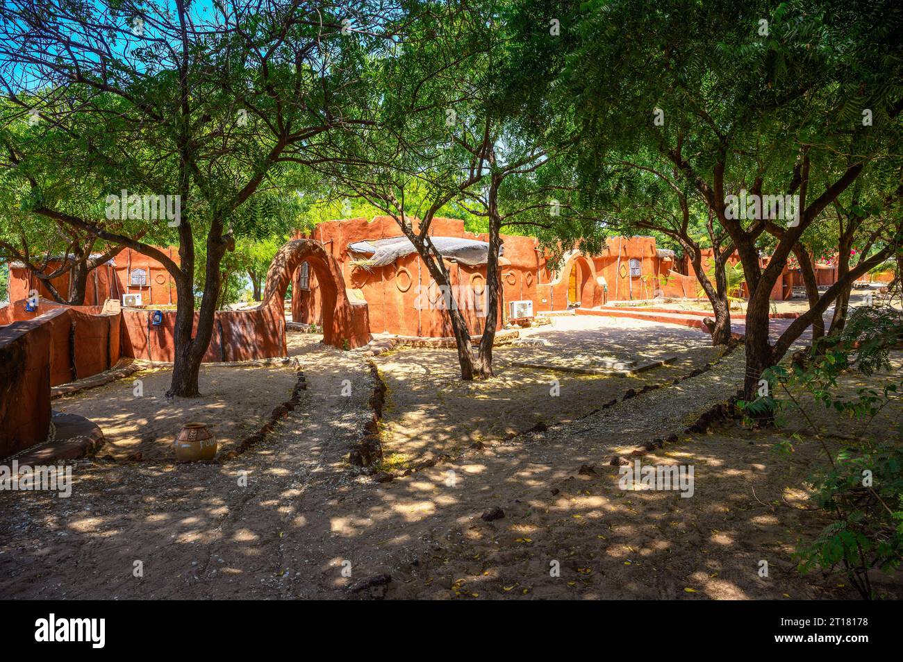 Ecolodge De Palmarin in Senegal, Africa Stock Photo - Alamy