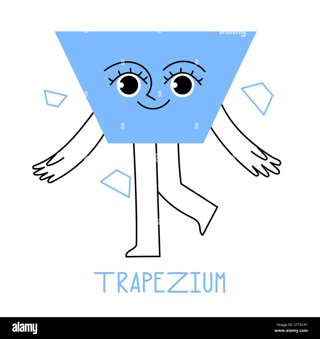 Trapezoid shape for kids hi-res stock photography and images - Alamy